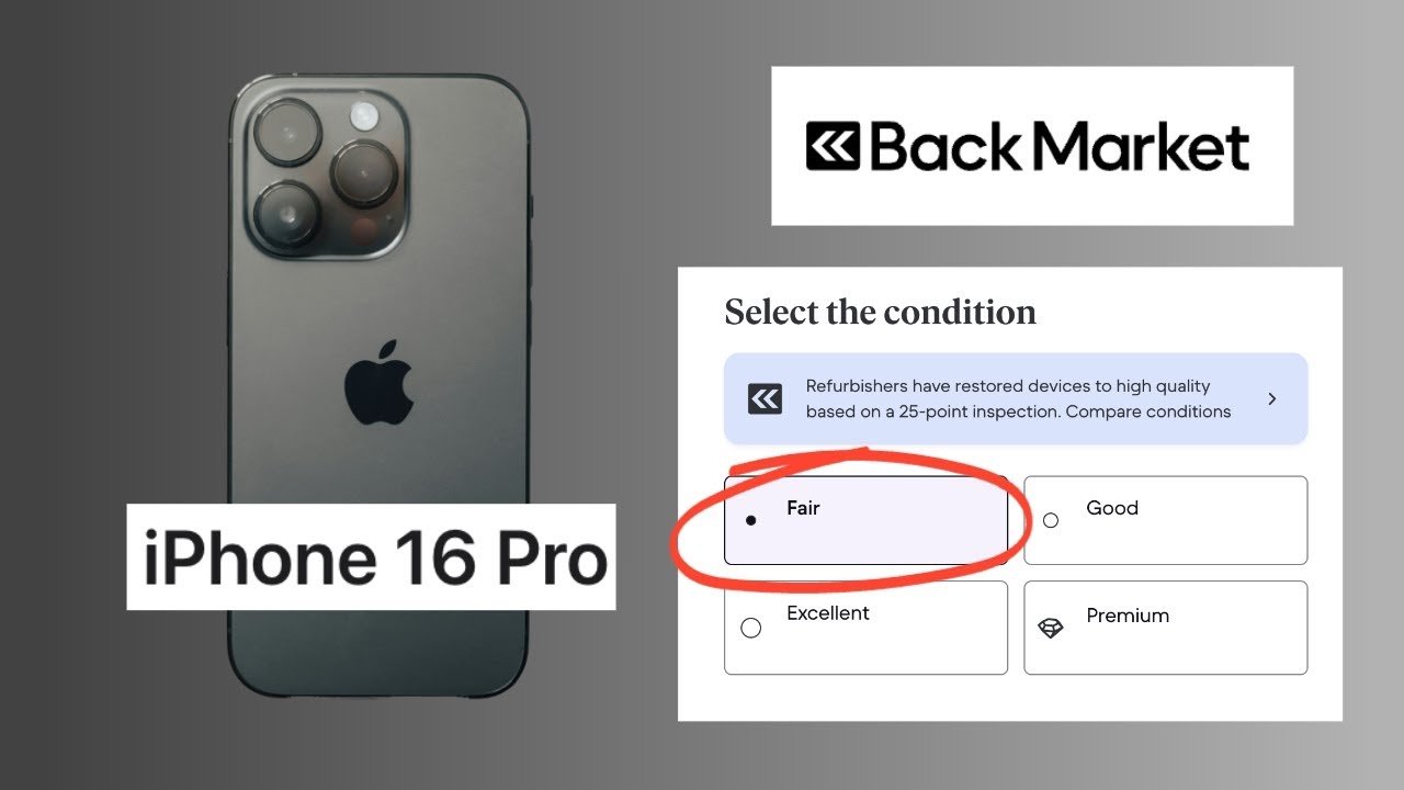 I bought an iPhone 16 Pro for $909 from BackMarket in Fair Condition - Is it worth it? - YouTube