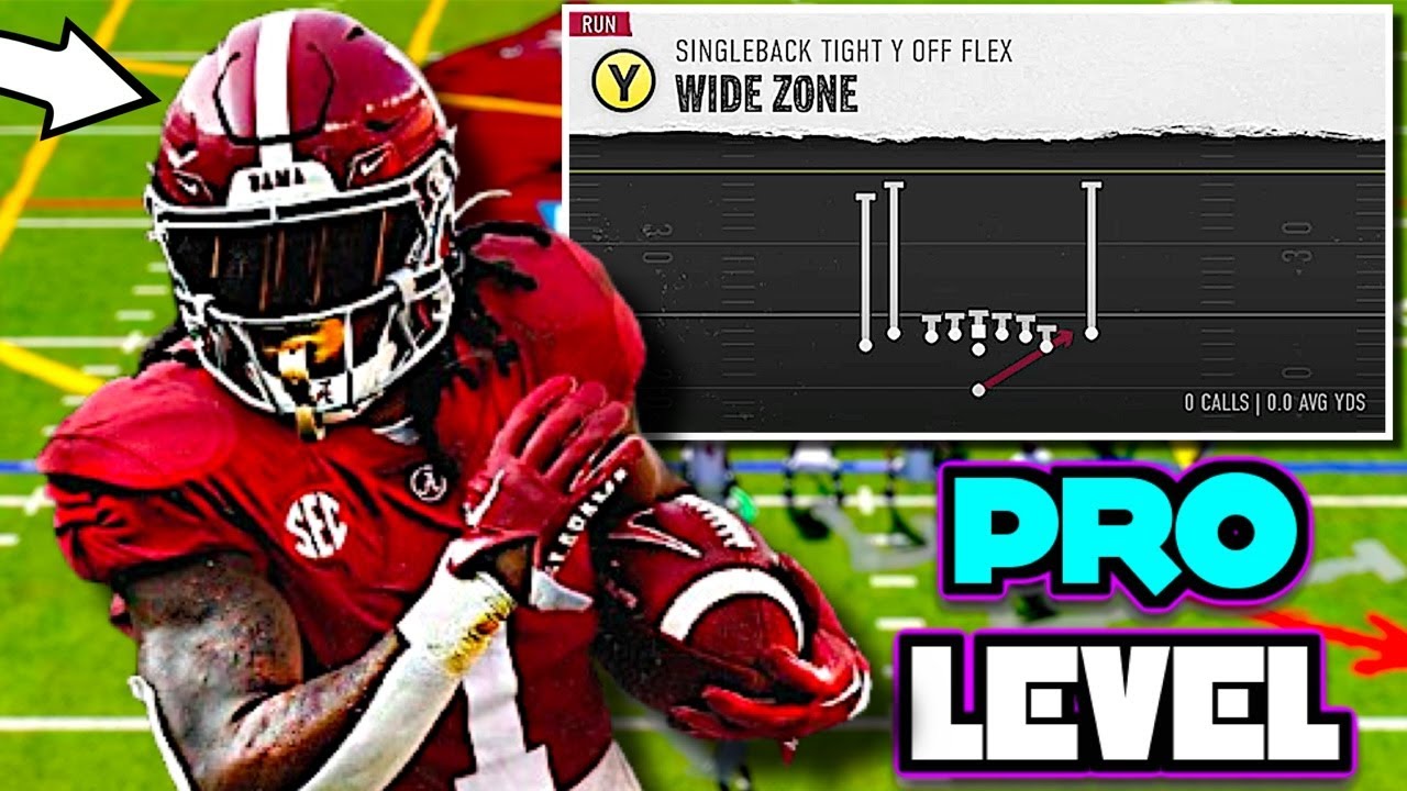 This "PRO STYLE" Offense in College Football 25! Singleback Tight Y Off ...