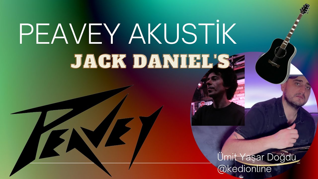 Deniz Yılmaz'dan Peavey Jack Daniel's Akustik Gitar Satın Aldım - YouTube