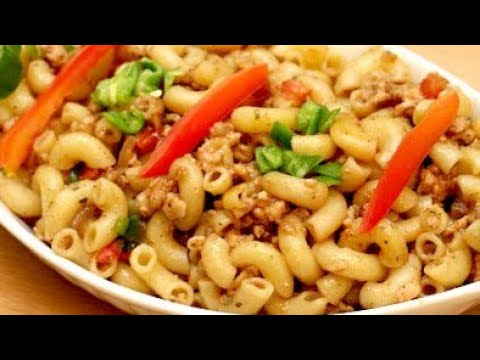 restaurant style chicken mecroni | how to cook chicken mecroni | quick ...