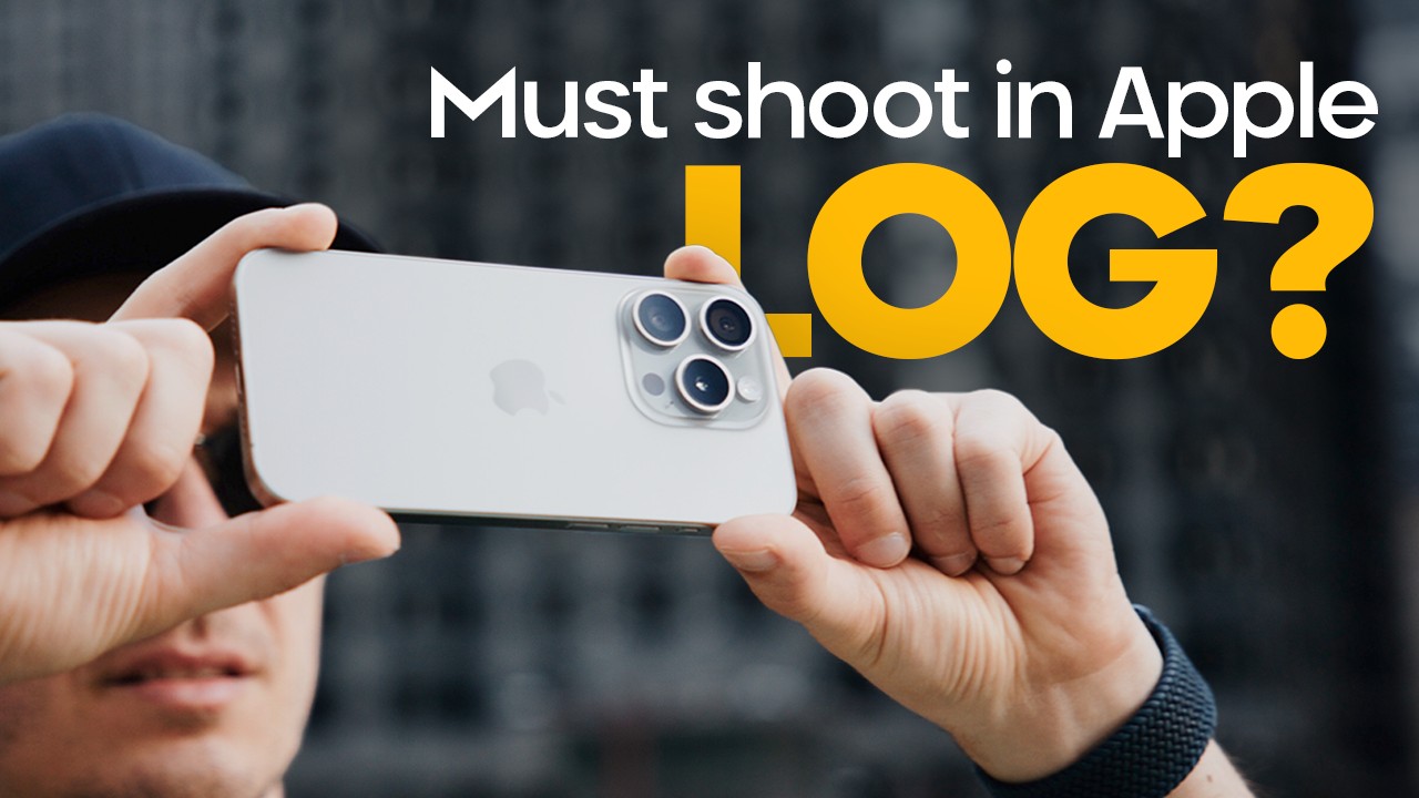 Use this SECRET iPhone 15 Pro FEATURE + How to edit APPLE LOG with FREE ...