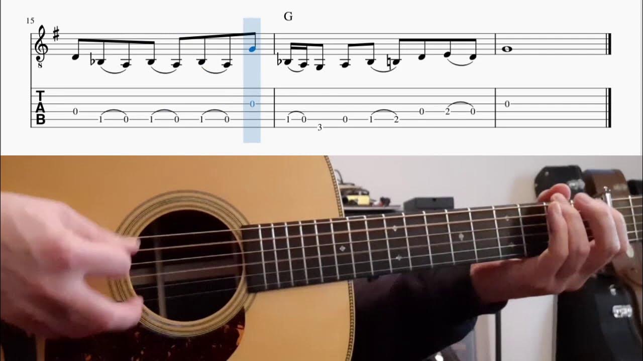 Blue Ridge Cabin Home - Tony Rice Solo - Flatpicking Guitar Lesson - YouTube