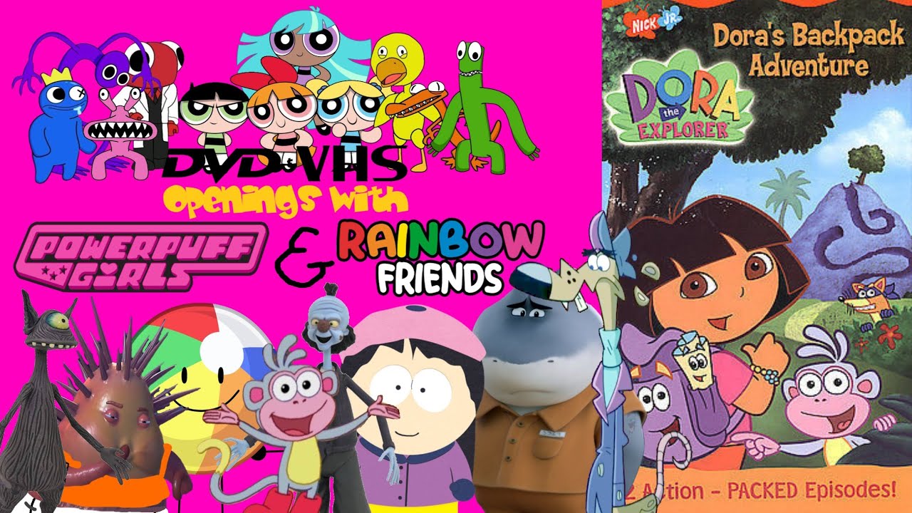 DVD & VHS Openings with PPG & RF S01E03 Dora the Explorer: Dora's ...