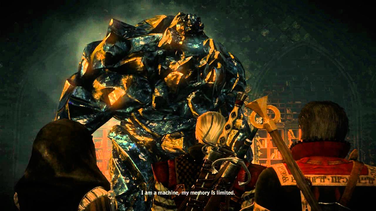 The Witcher 2 Enhanced Editon - How To Trick The Golem [HD] - YouTube