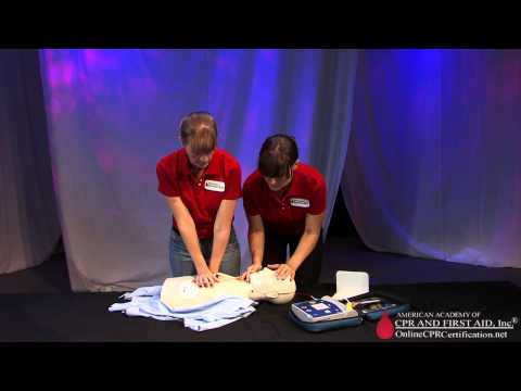 CPR Training Video - How to Use an AED (Automated External Defibrillator)