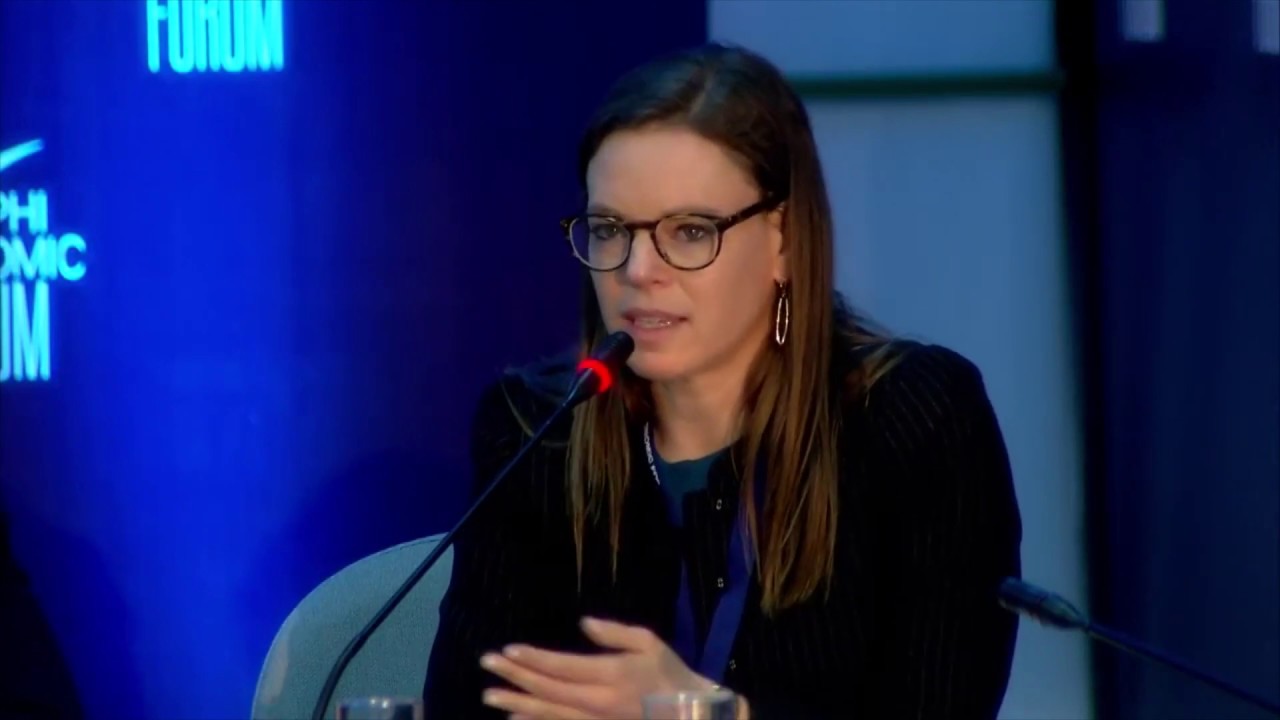 Delphi Economic Forum: on Greece's Economy - Megan Greene - YouTube