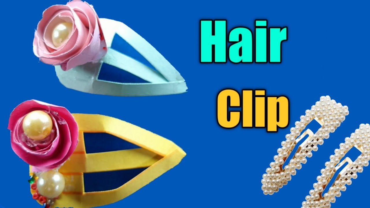 Hair Clip at Home 🤩| DIY | Easy Clip at Home - YouTube