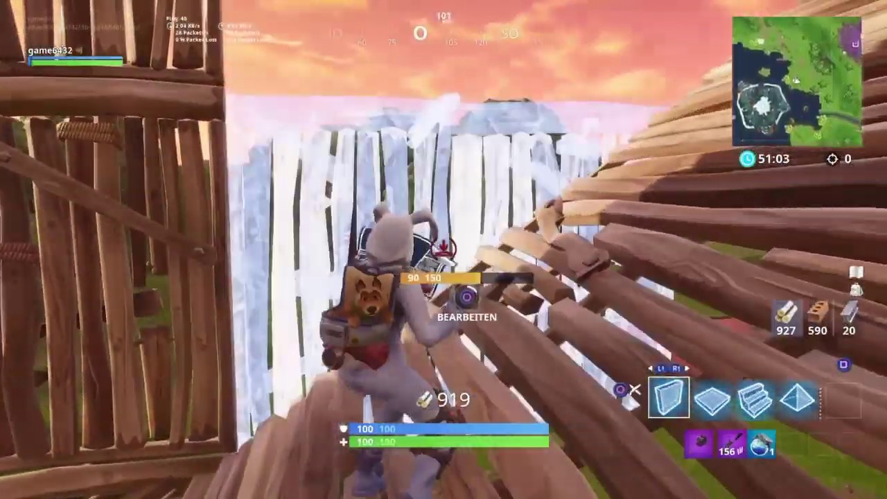 Herz in fortnite bauen - YouTube