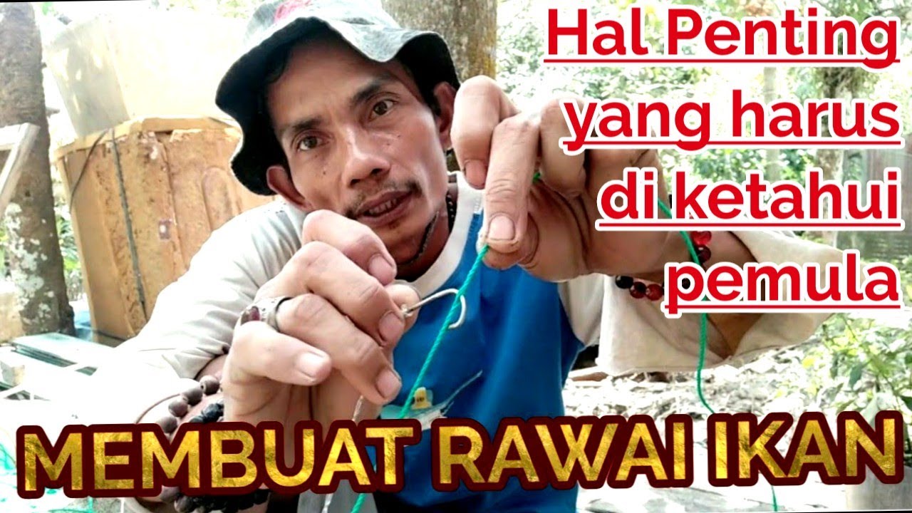 Cara Praktis Membuat Rawai Ikan Laut ( long line fish ) - YouTube