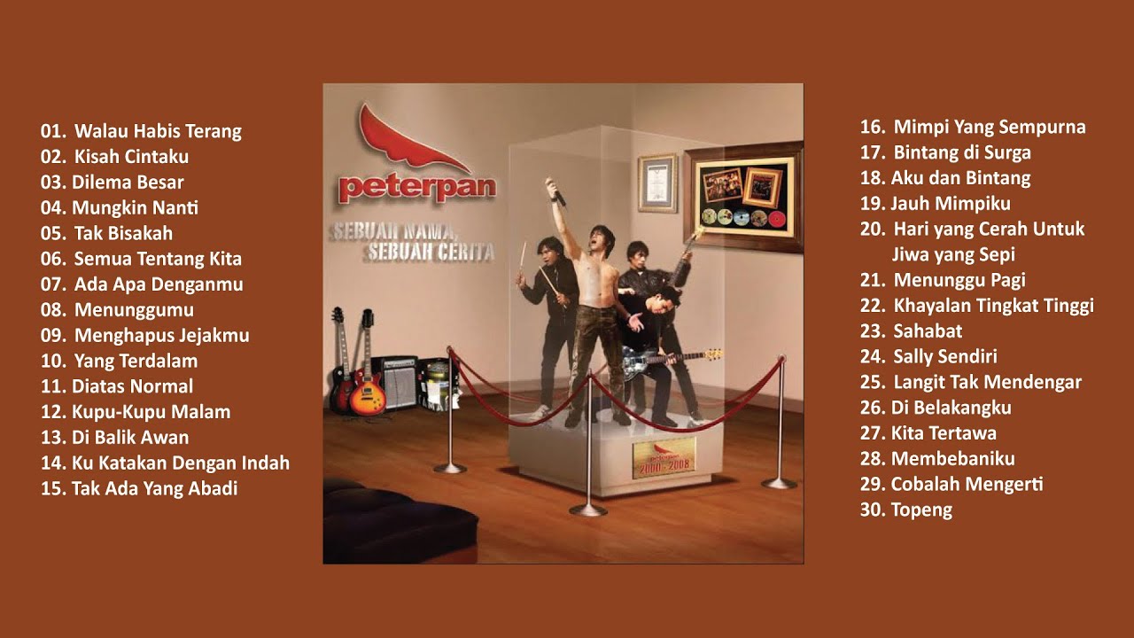 Peterpan - Sebuah Nama, Sebuah Cerita (2008) Full Album HQ Audio - YouTube
