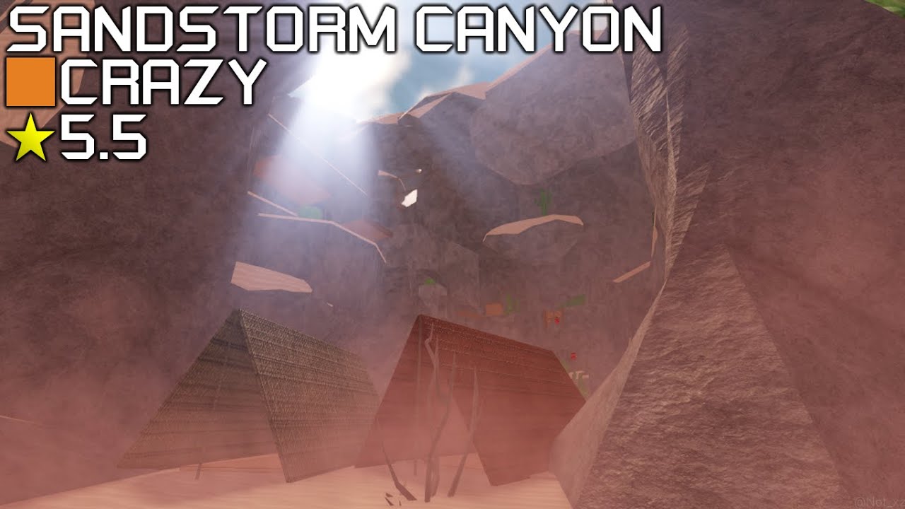Roblox: FE2 Community Maps - Sandstorm Canyon (Mid Crazy) - YouTube