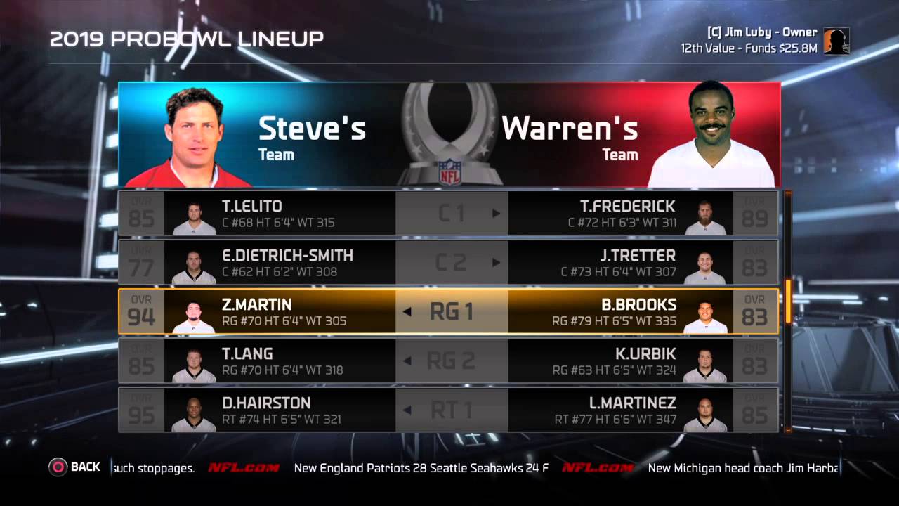 The Q - 2019 Pro Bowl Rosters - YouTube