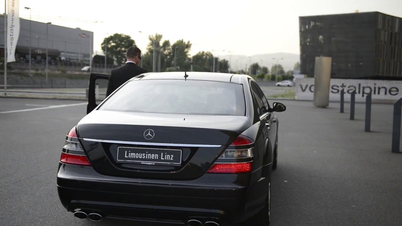 Limousinen Linz - VIP Service mit unserem Mercedes S 500L - YouTube