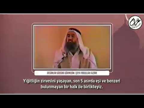 İSLAM İÇİN OĞLUNU KESEN ANNE Şehit Şeyh Abdullah Azzam