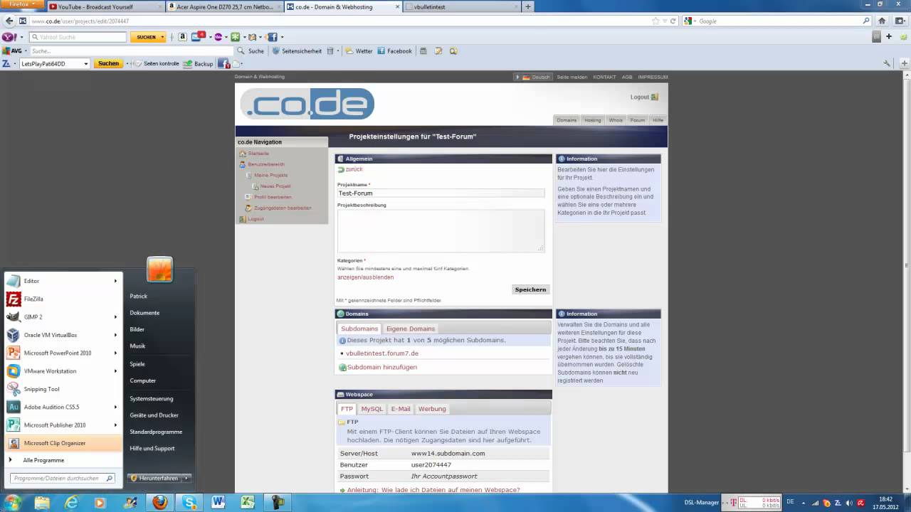 TUTORIAL: vBulletin installieren (Teil 1/2) [DEUTSCH/GERMAN] - YouTube