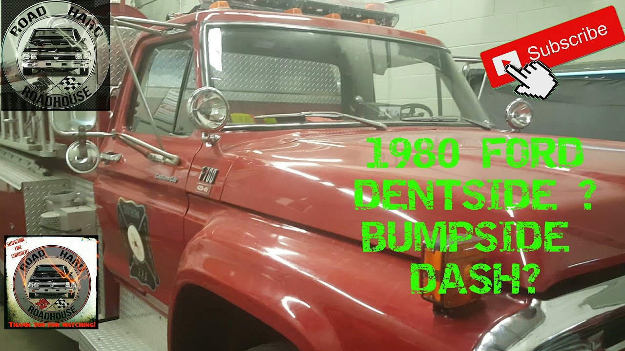 1980 FORD F700 DENTSIDE! WITH BUMPSIDE DASH! 429! - YouTube