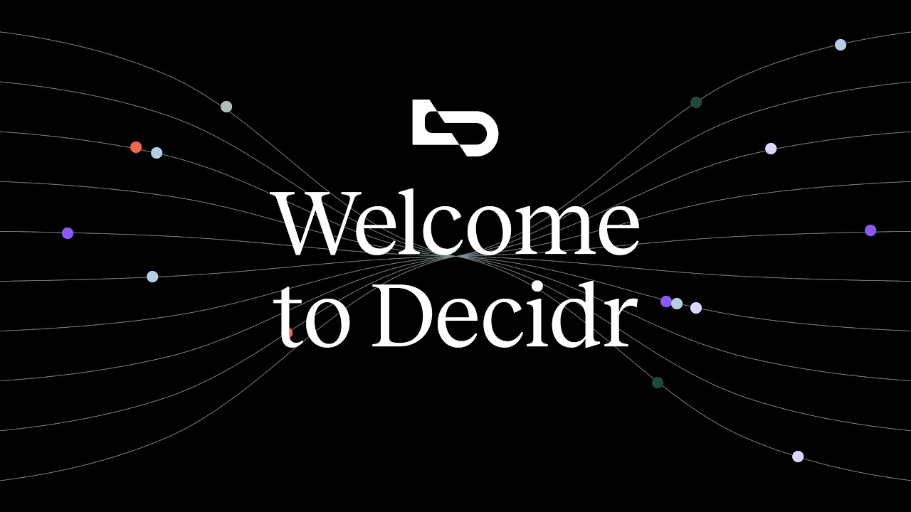 Welcome to Decidr: Here's how it works - YouTube