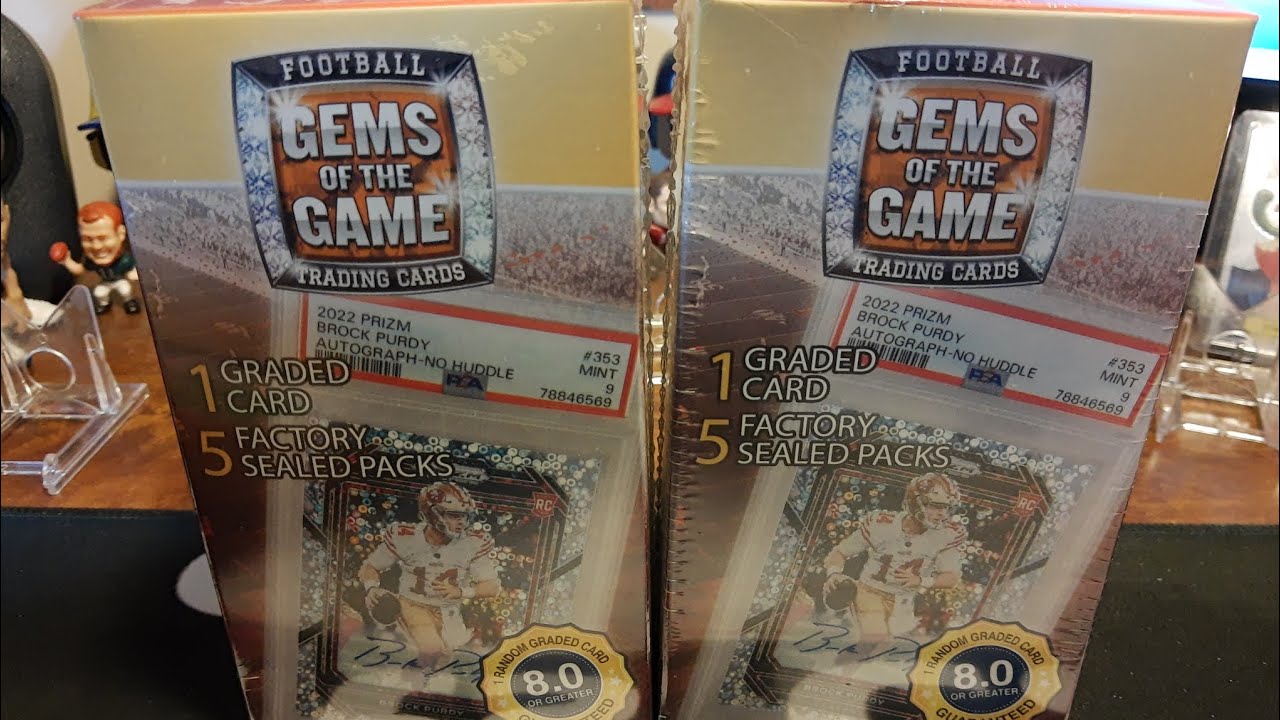 NEW RELEASE - 2024 NFL FOOTBALL GEMS OF THE GAME MYSTERY BOX. Buy or ...
