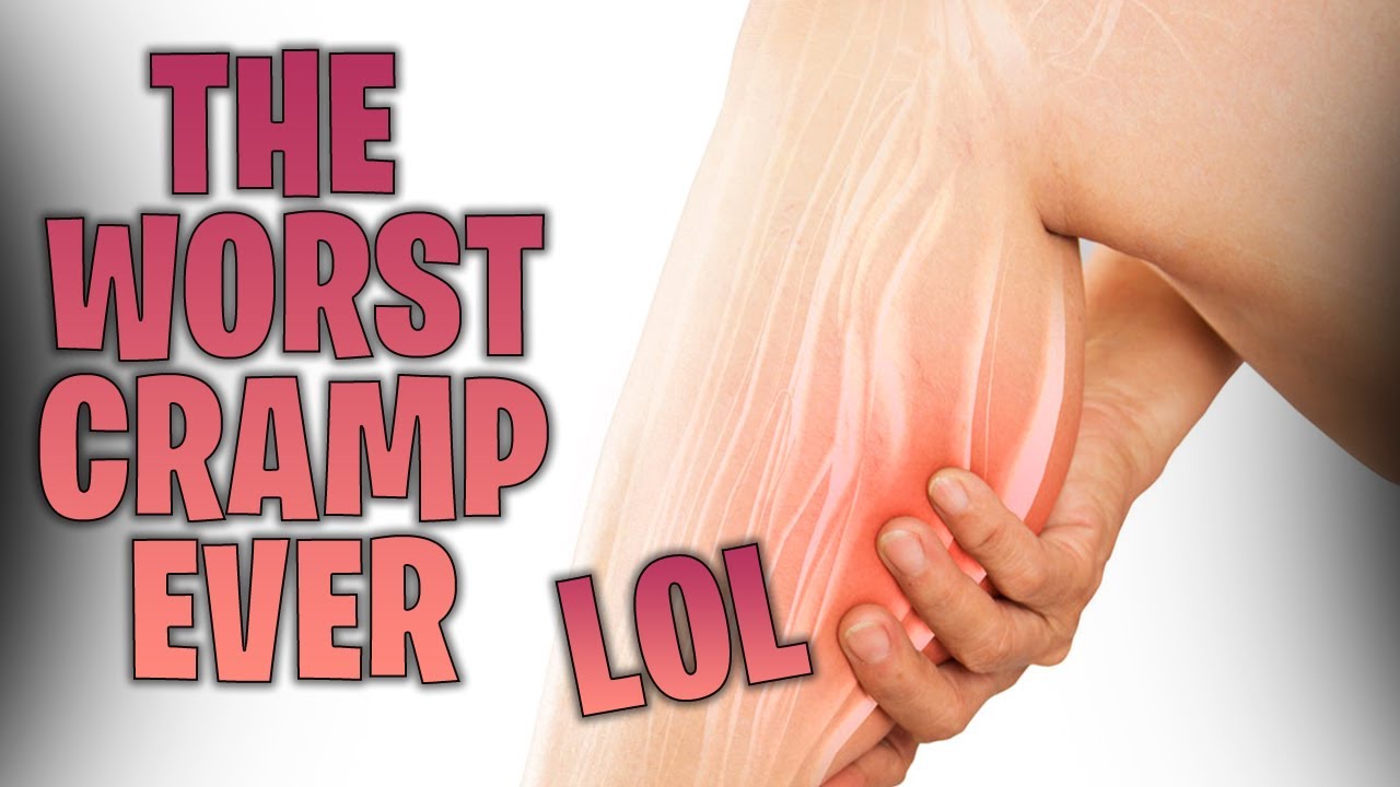 The Worst Cramp Ever.. lol - YouTube