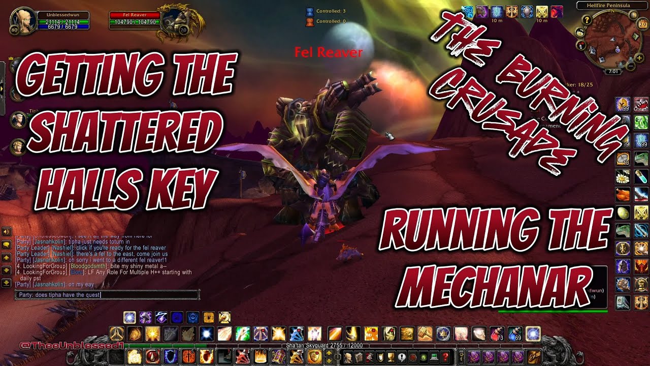 Getting the Shattered Halls Key, Running The Shattered Halls, & The ...