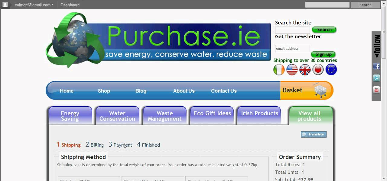 How to Buy Online from Purchase.ie - YouTube