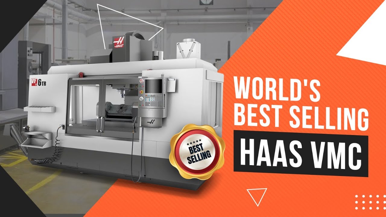 World's Best Selling Haas VMC | Demo of Cover Mould | Haas VF-2-I - YouTube