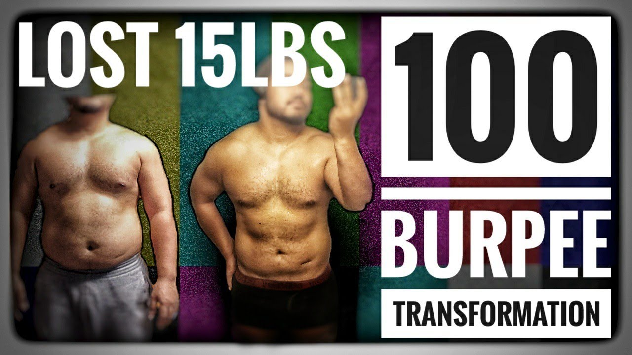 100 BURPEE FOR 30 DAYS TRANSFORMATION - YouTube