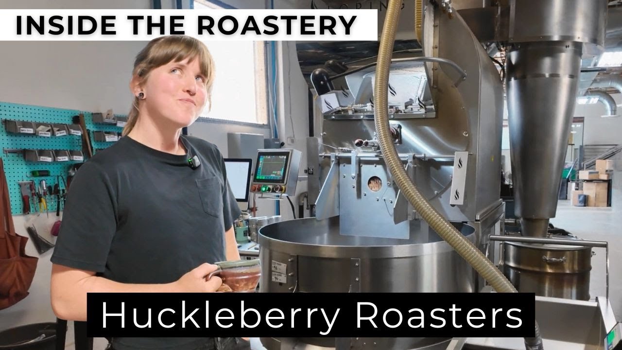 Inside the Roastery at Huckleberry Coffee Roasters - YouTube