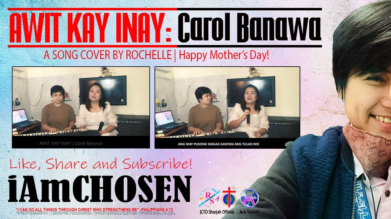 Awit Kay Inay with Lyrics by Carol Banawa - Cover - YouTube