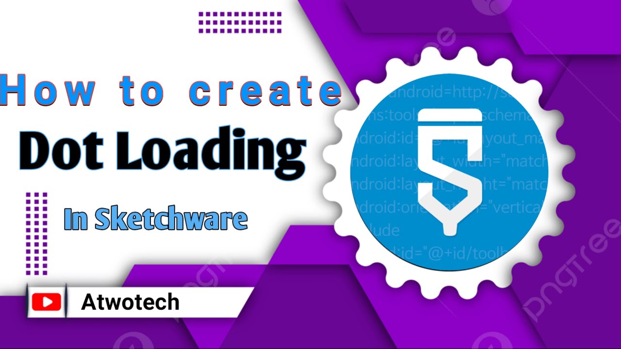 How To Create Dot Loading In Sketchware By Amharic Youtube