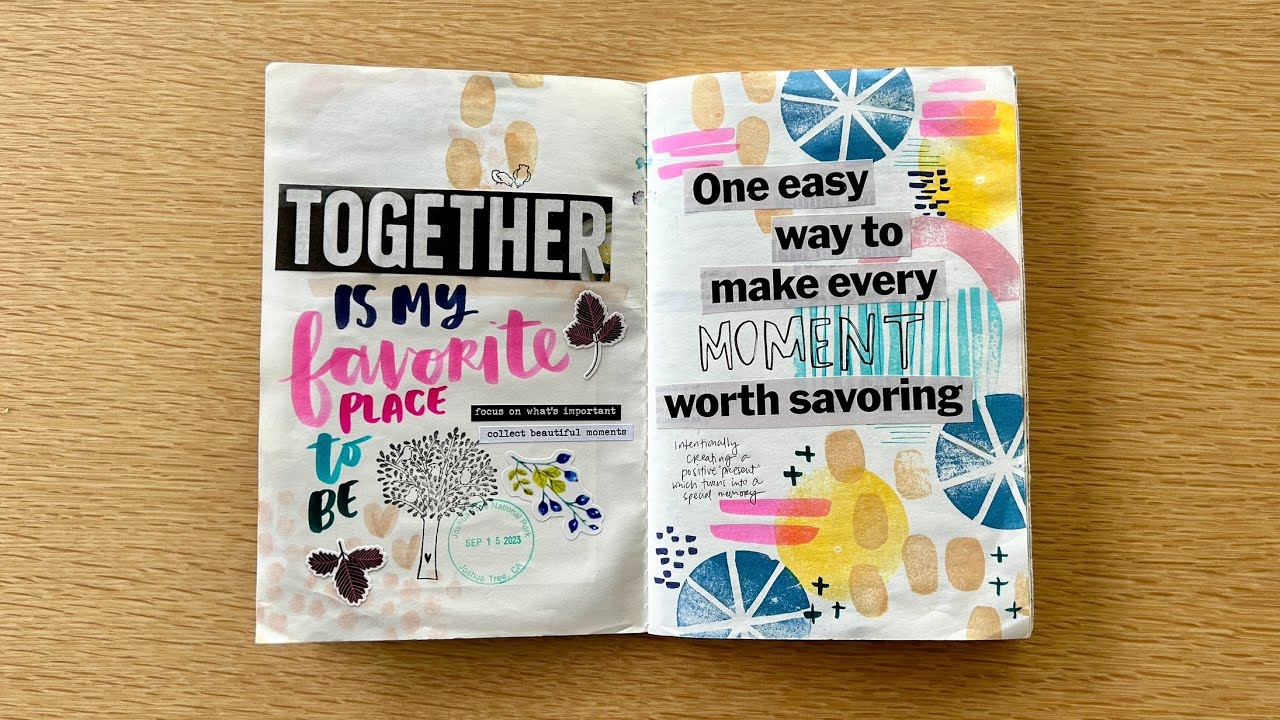 Finished Mini Book Flip Through - YouTube