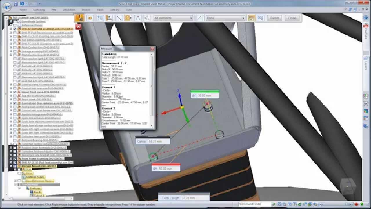 Solid Edge ST7: Fast, flexible part modeling - YouTube