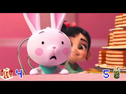 Pancake bunny just ate 100 pancakes! #pancake #pancakebunny