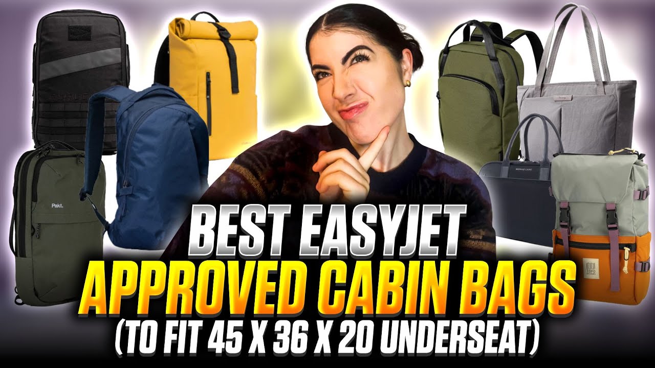 16 BEST EASYJET APPROVED CABIN BAGS (TO FIT 45 x 36 x 20 underseat ...