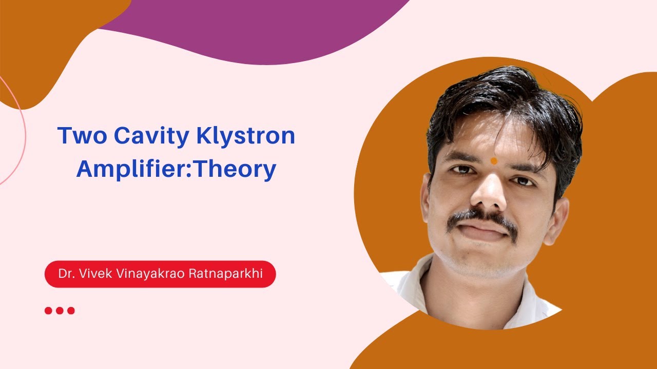 Two Cavity Klystron Amplifier - YouTube