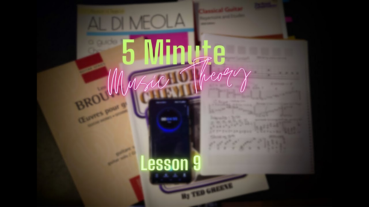 5 Minute Music Theory: Lesson 9 - YouTube