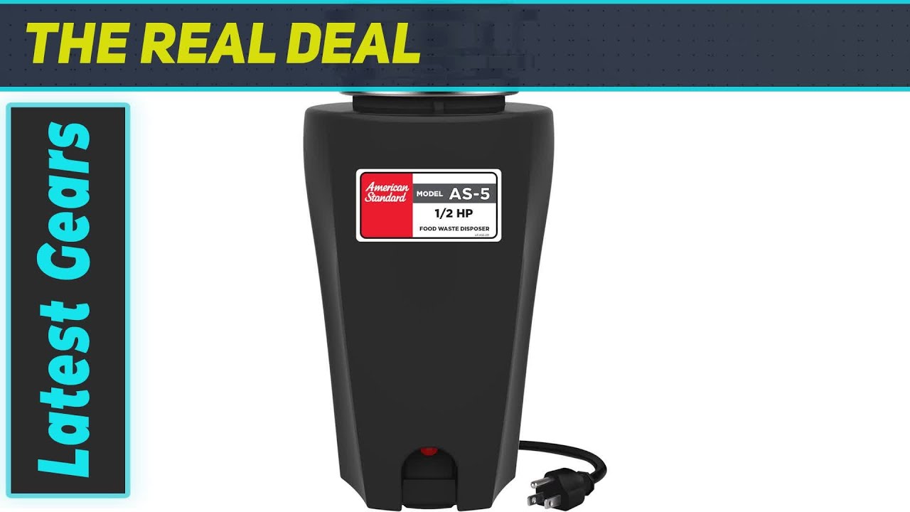 American Standard Slim Line Garbage Disposer: The Ultimate Kitchen ...