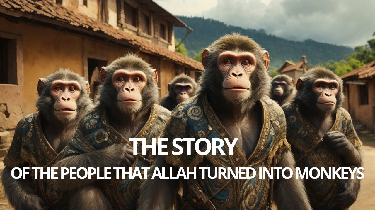 The story of people that Allah turned into Monkeys ( The sabbath Breakers ) - YouTube