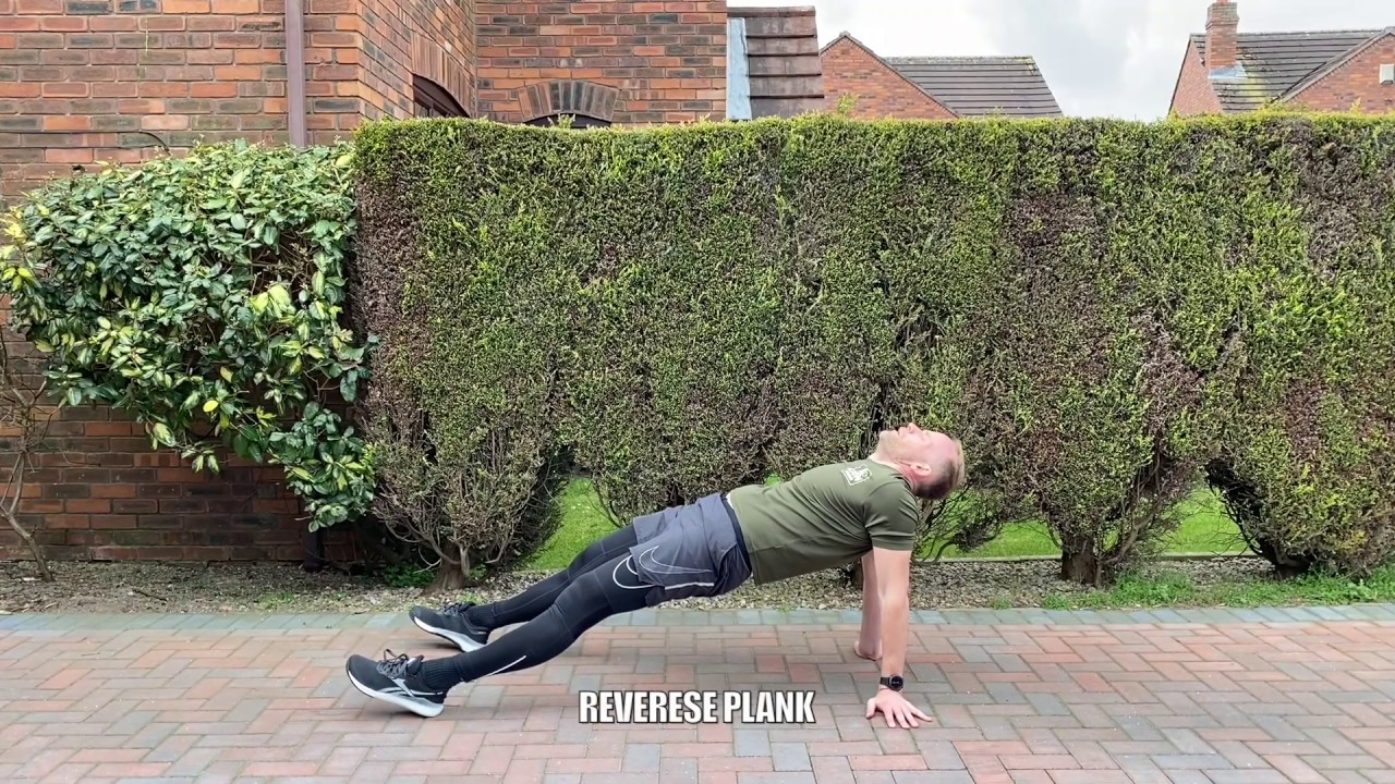REVERSE PLANK | PLANK VARIATION | LION STRONG COACHING - YouTube