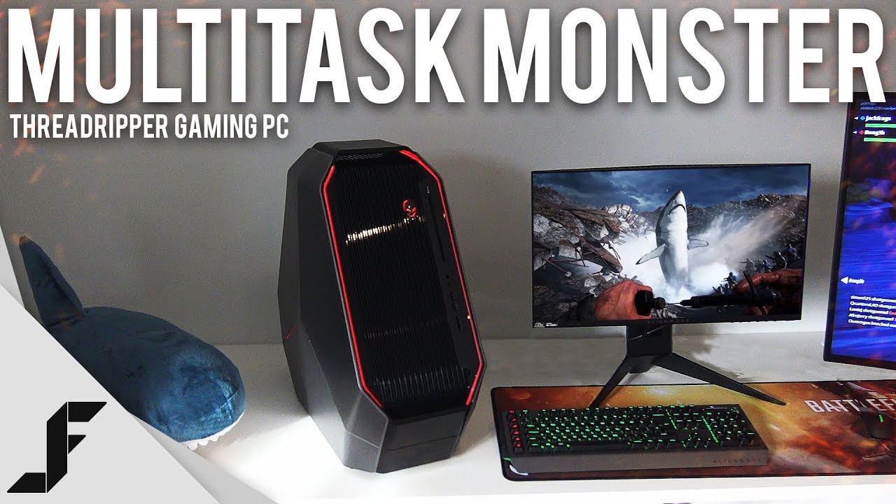 MULTITASK MONSTER - Threadripper Gaming PC Setup - YouTube