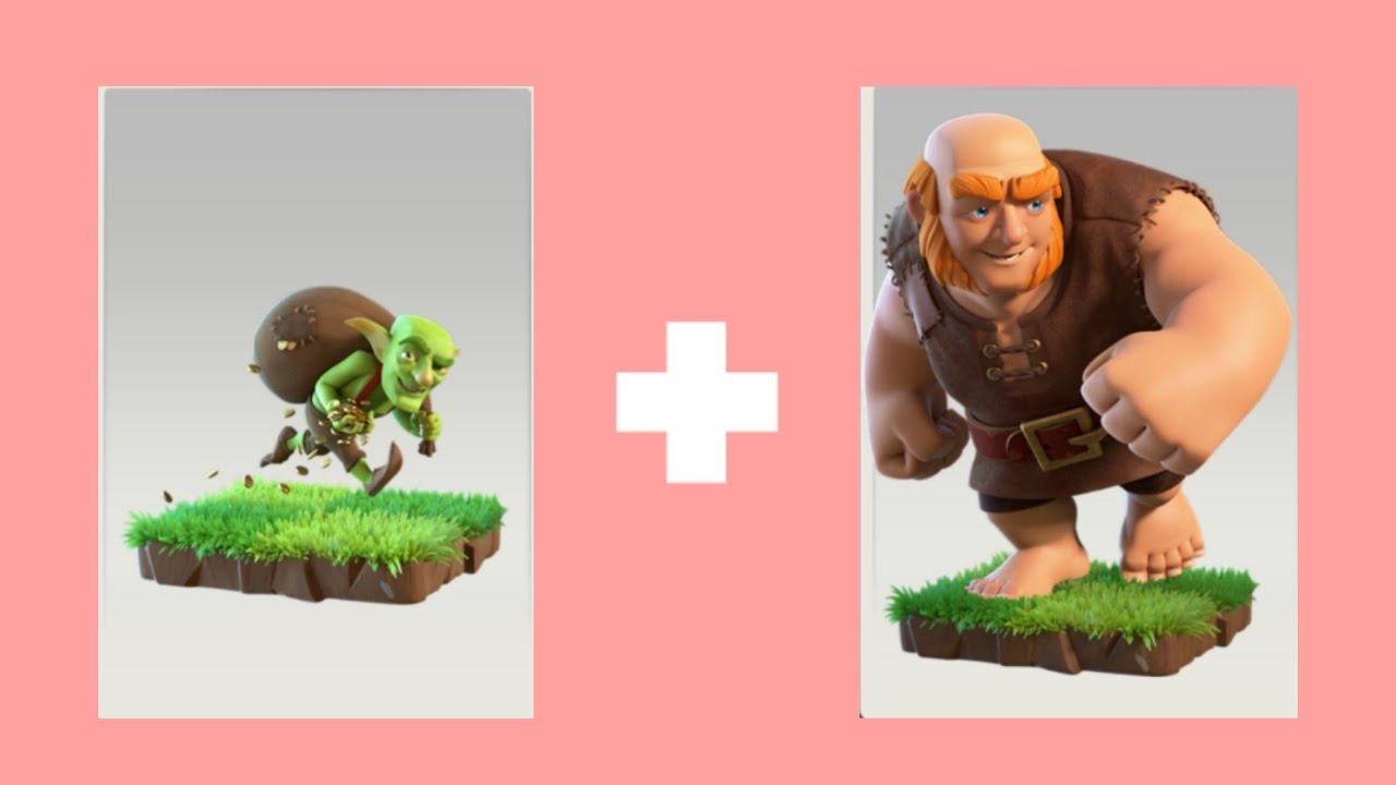 coc | best use of giant and goblin | clash of clans - YouTube