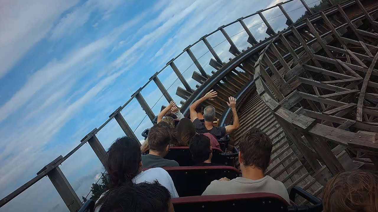 Wodan Timbur Coaster - Europa Park - Row 7 (4K HD POV) - September 2024 ...