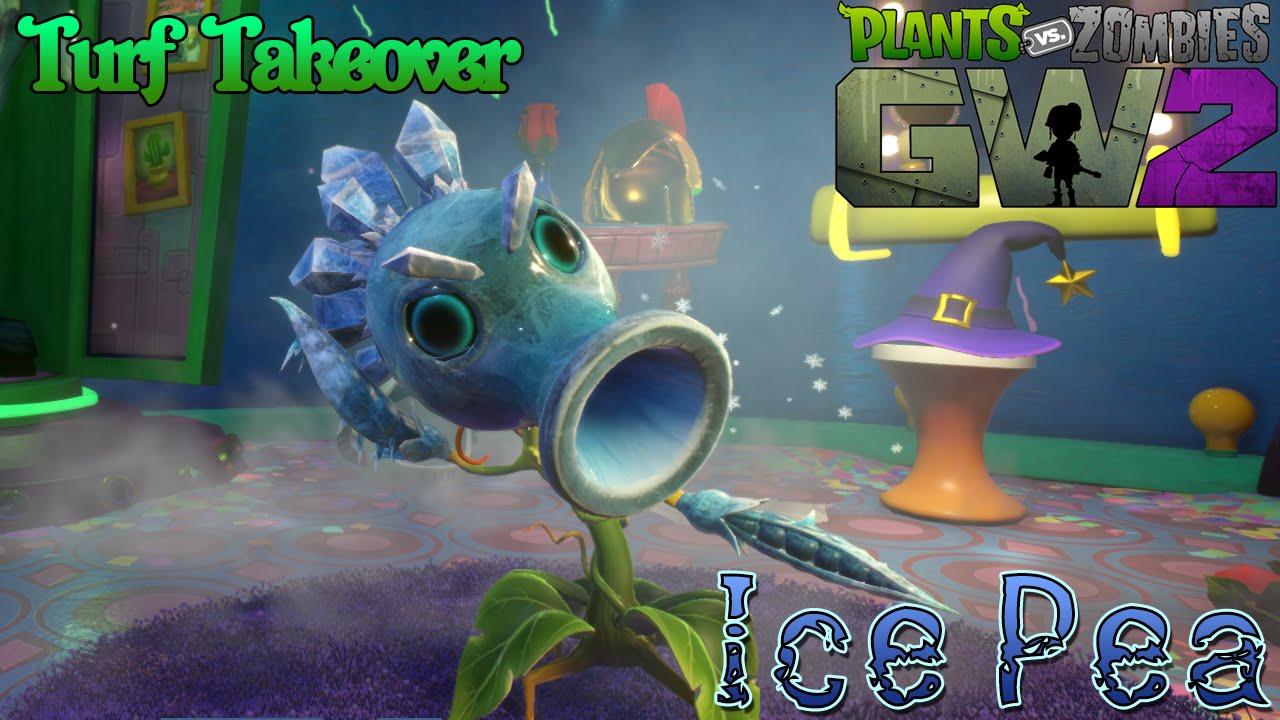 Plants vs. Zombies Garden Warfare 2 - Turf Takeover with Ice Pea - YouTube