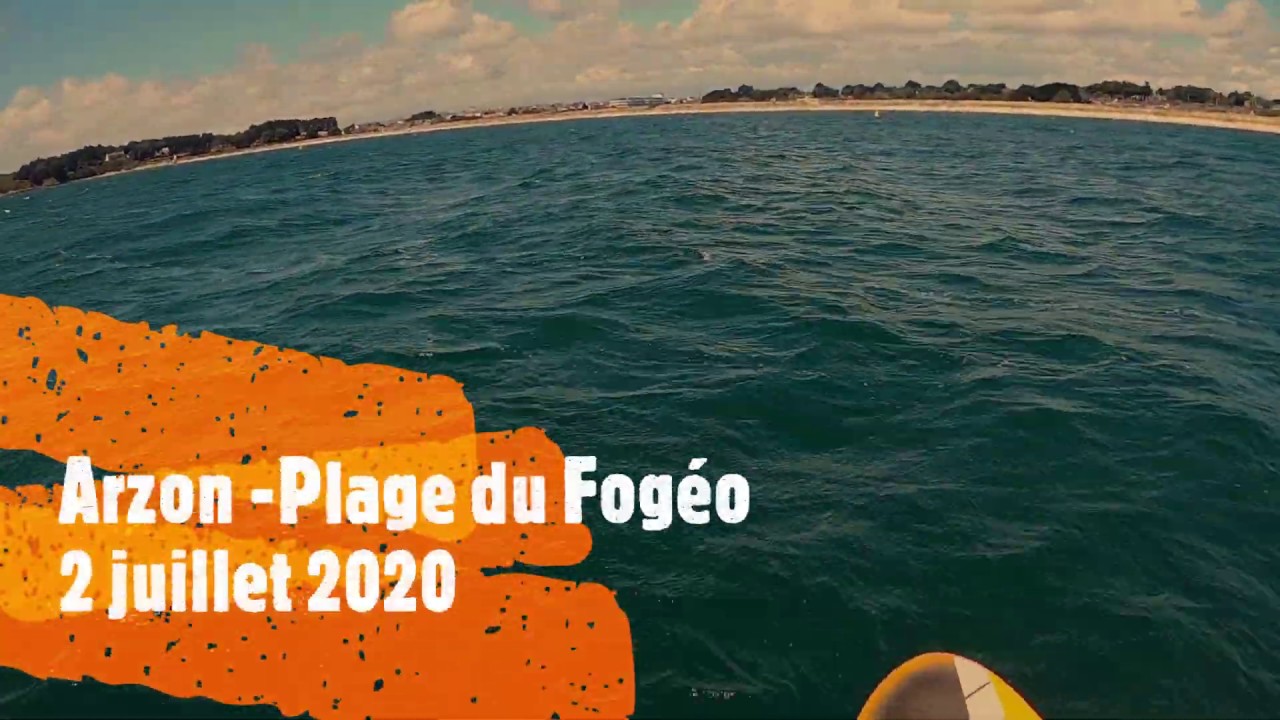 Arzon - Plage du Fogeo - 02 07 2020 - YouTube