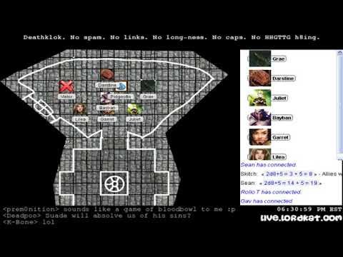 LordKaT - Dungeons Dragons Spoony's Campaign 11/28/10 Part1 - YouTube