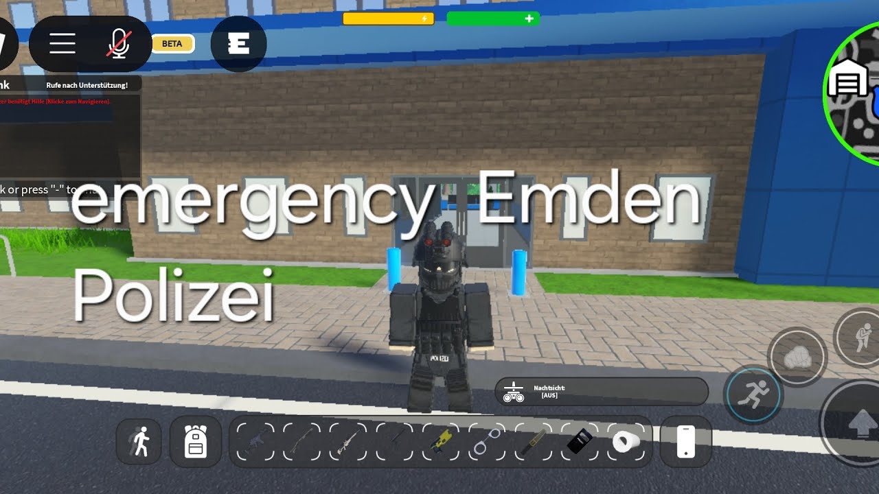 Ich arbeite als GSG 9 In emergency enden #gaming #roblox #gameplay ...