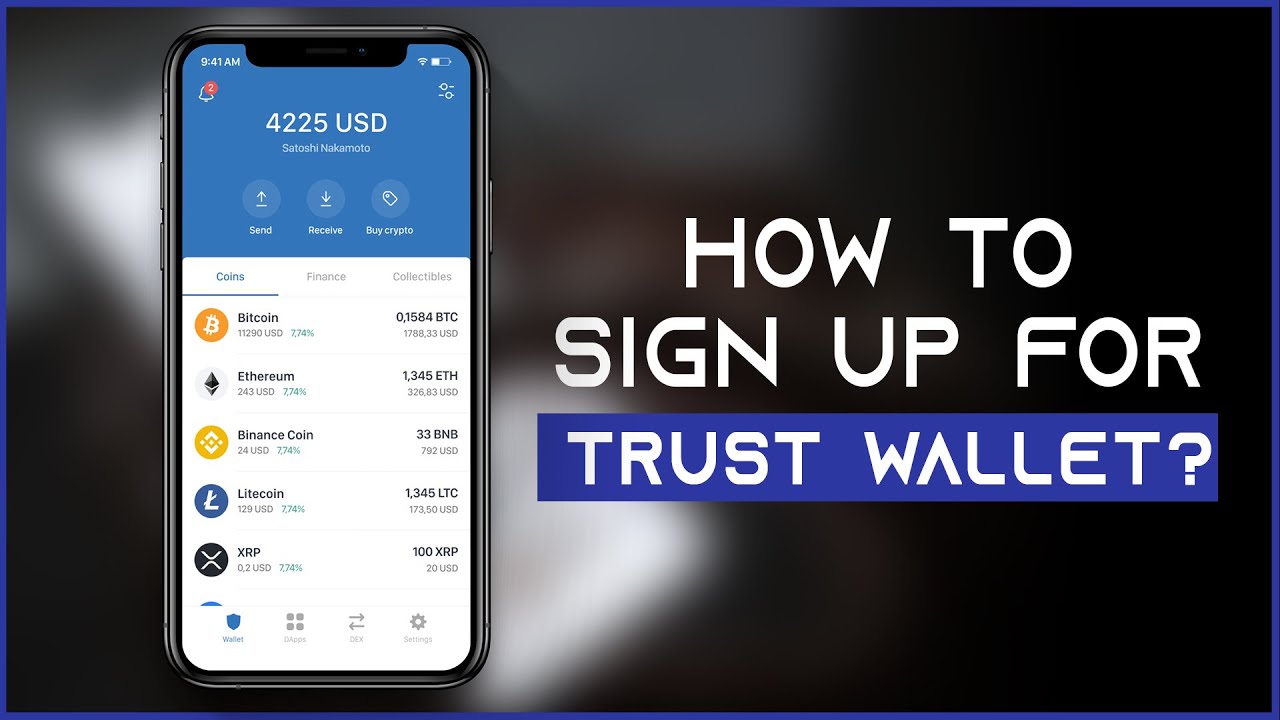 How To Sigh Up For Trust Wallet Account 2021 | Trust Wallet Login ...