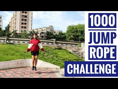 15 Days 1000 Jump Rope Challenge |1000 Skips Per Day Challenge| Full ...