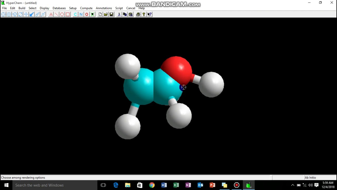 Tutorial Hyperchem - YouTube