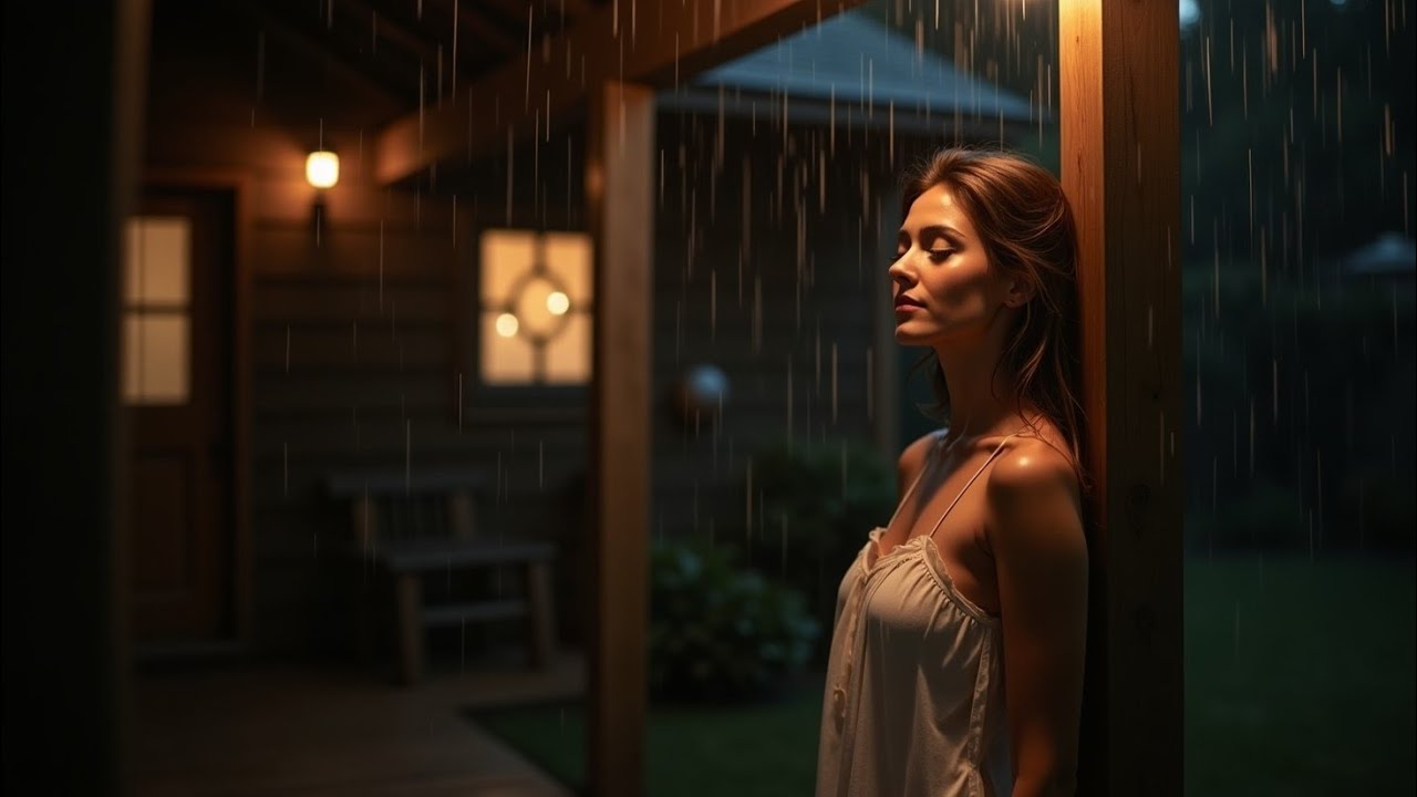 Gentle Rainfall on Window | Soothing ASMR for Stress Relief - YouTube